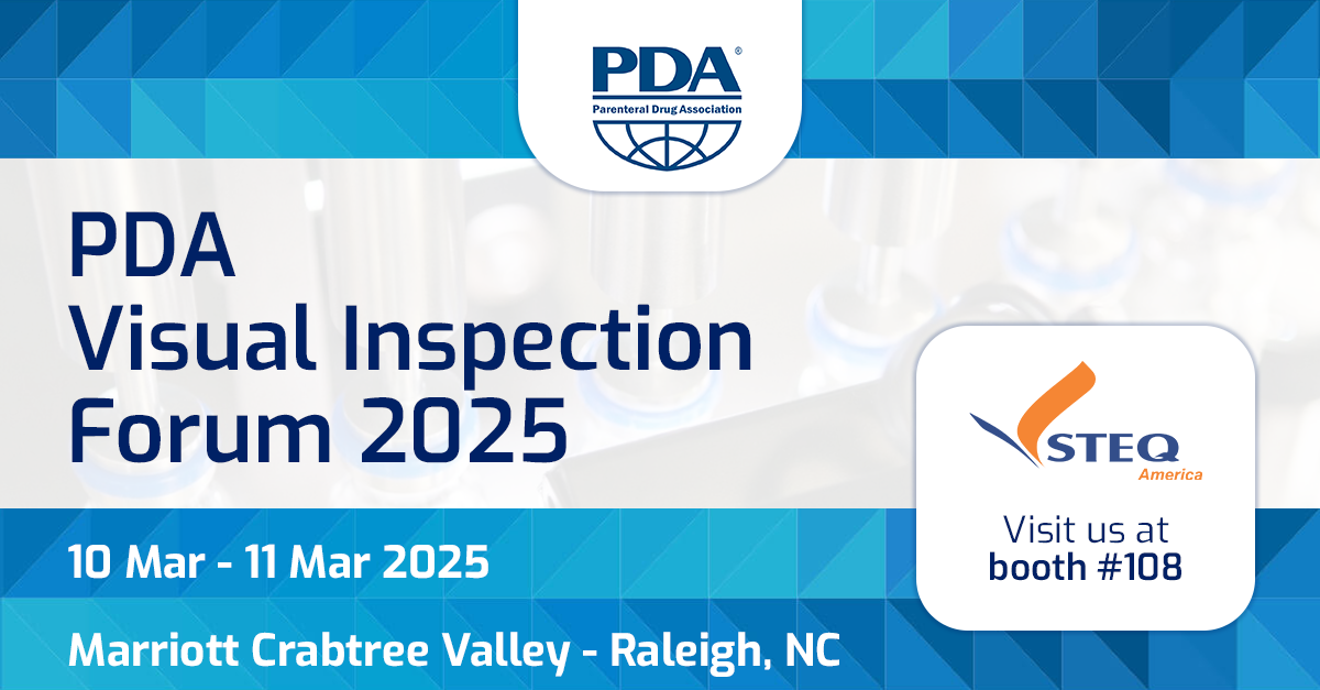 STEQ & Bonfiglioli at PDA Visual Inspection 2025
